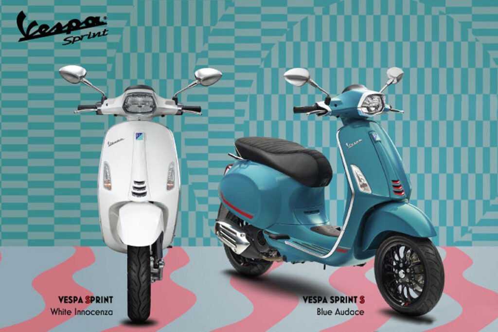 Vespa Primavera dan Sprint Kini Miliki Tujuh Balutan Warna Baru - Autonesian.com