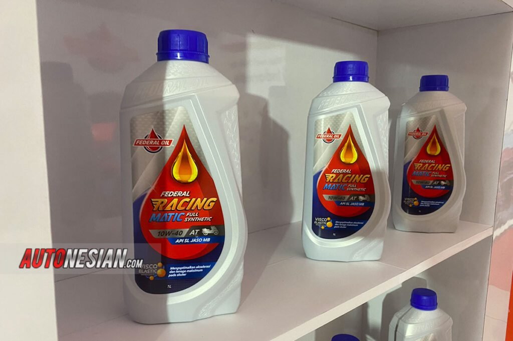Oli Federal Racing Matic Full Synthetic Resmi Dipasarkan - Autonesian.com